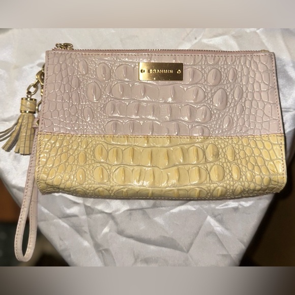 Brahmin | Bags | Brahmin Colorblock Clutchwristlet | Poshmark